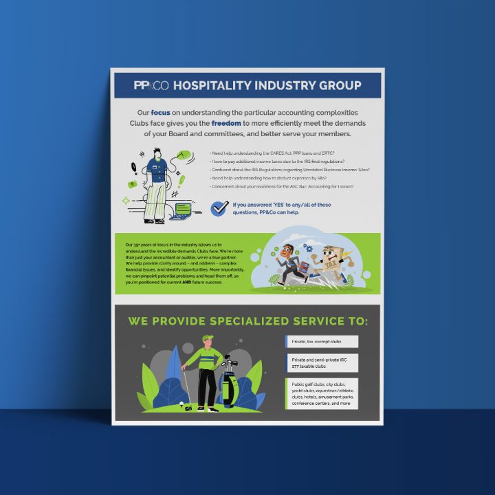 PP&CO | Infographic design for firm's hospitality group