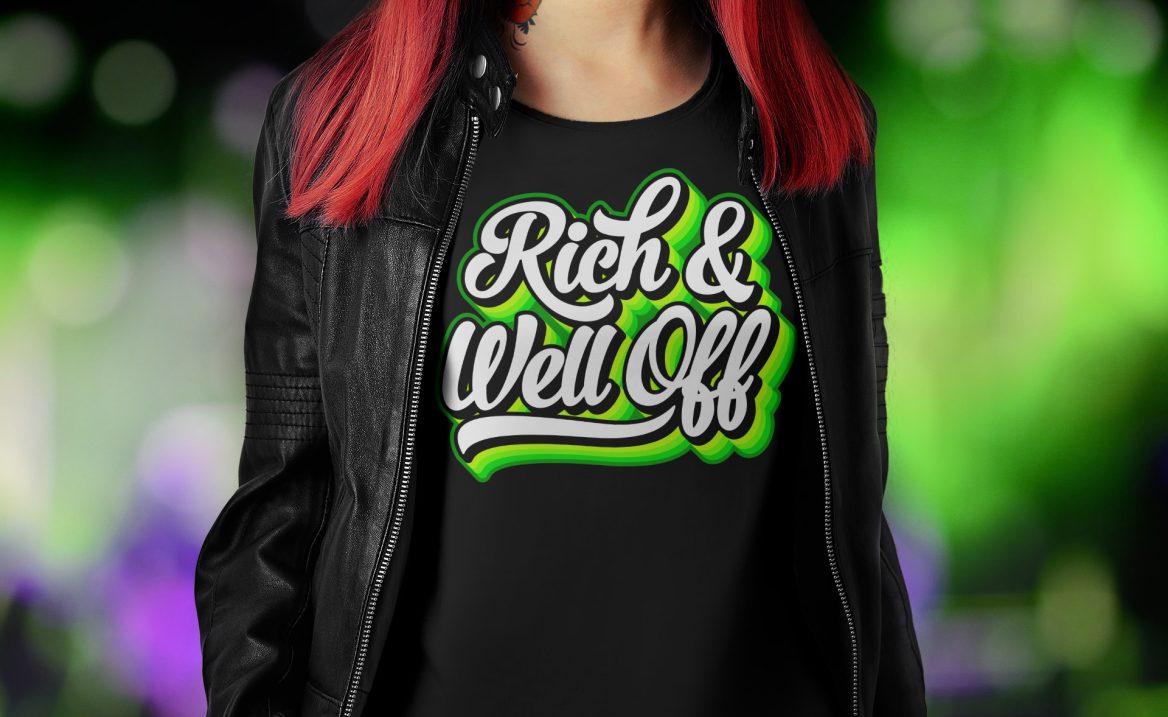Rich & Well Off | T-Shirt Designs for Chicago apparel company