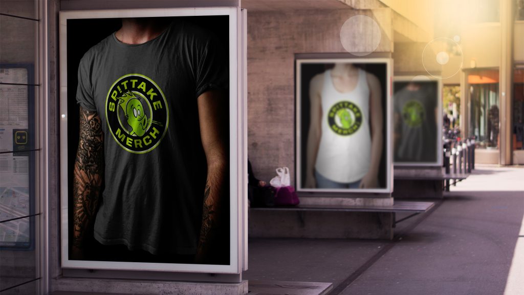Spittake Merch | Brand Design and Illustrated Logo